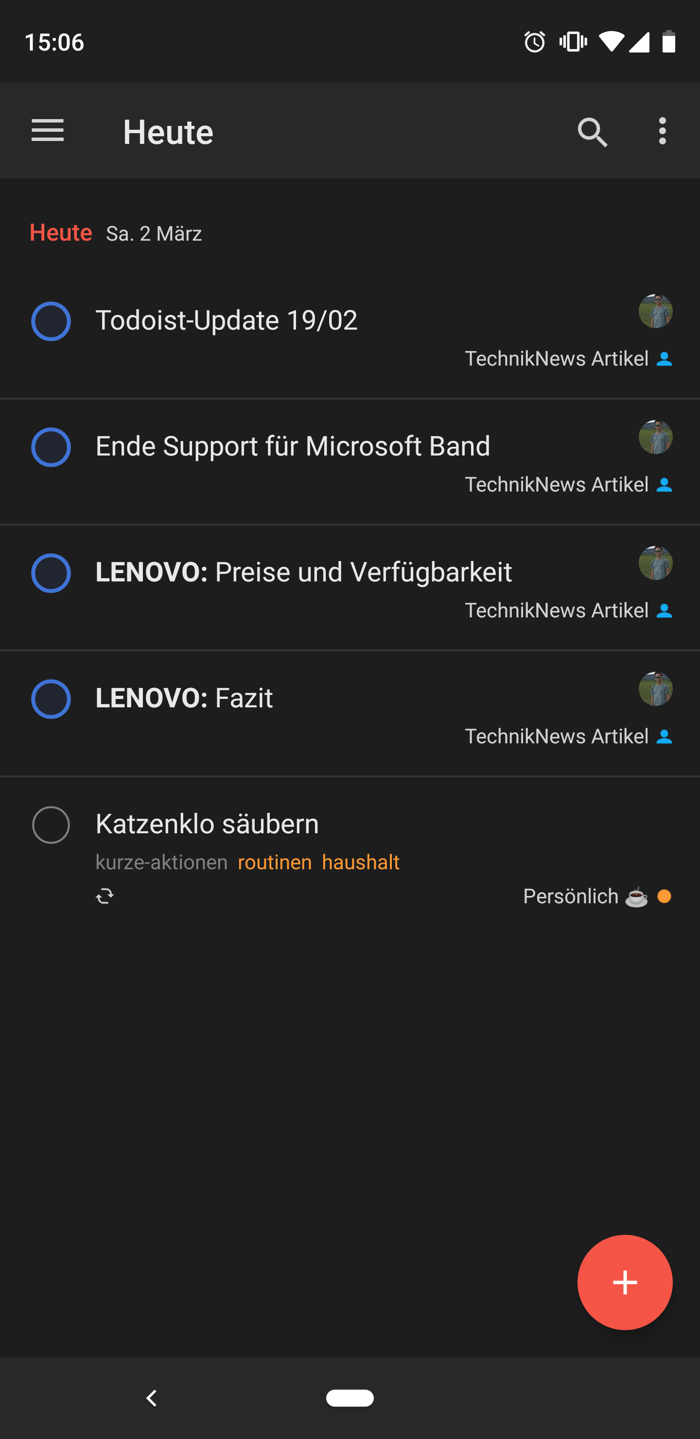 Todoist: Update brings new color for P3 and customizable swipe gestures Todoist: Update brings new color for P3 and customizable swipe gestures